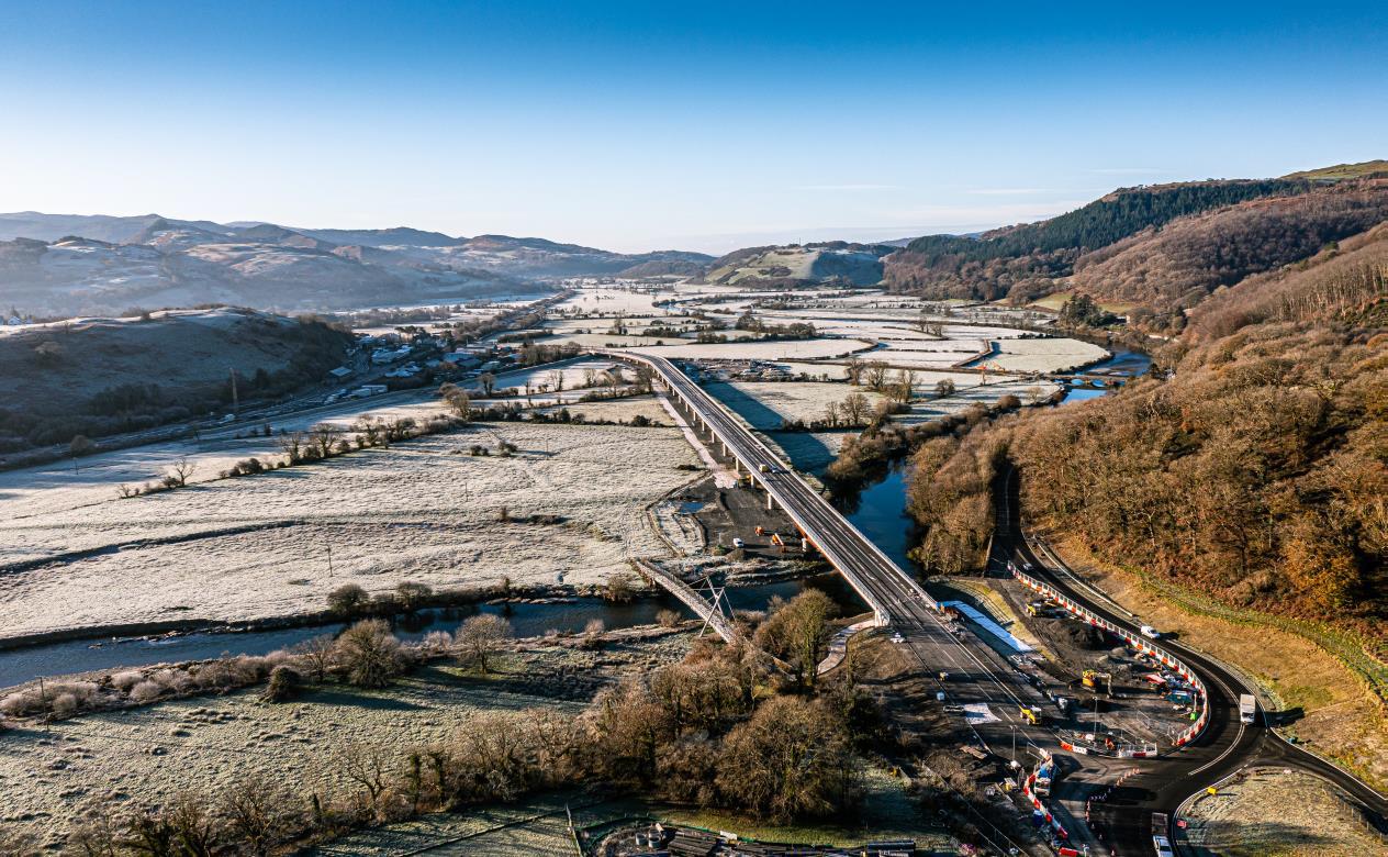 A487: new Dyfi Bridge | GOV.WALES